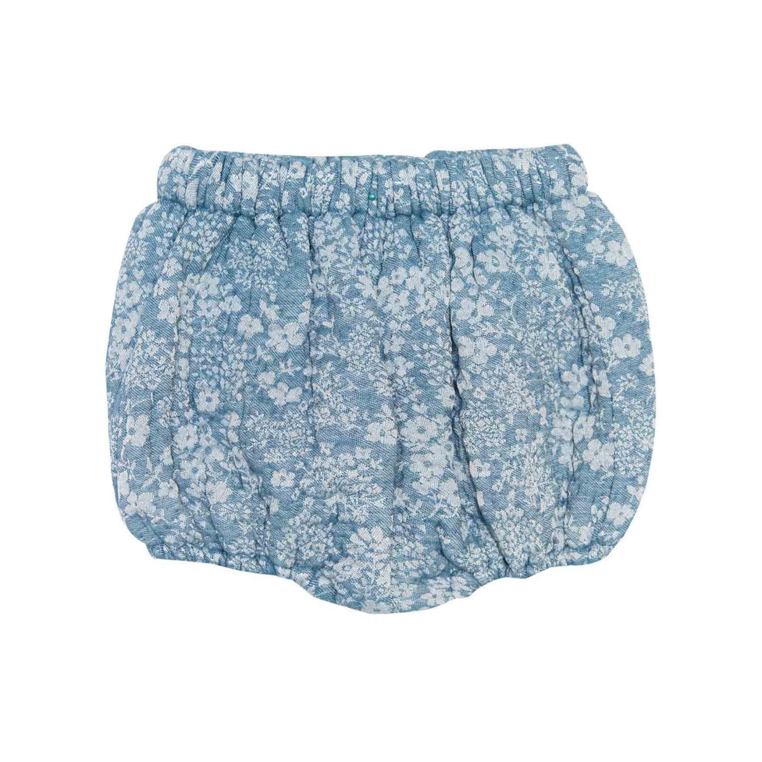 BLOOMER JACQUARD FLORES Yellow pelota - María Lápiz