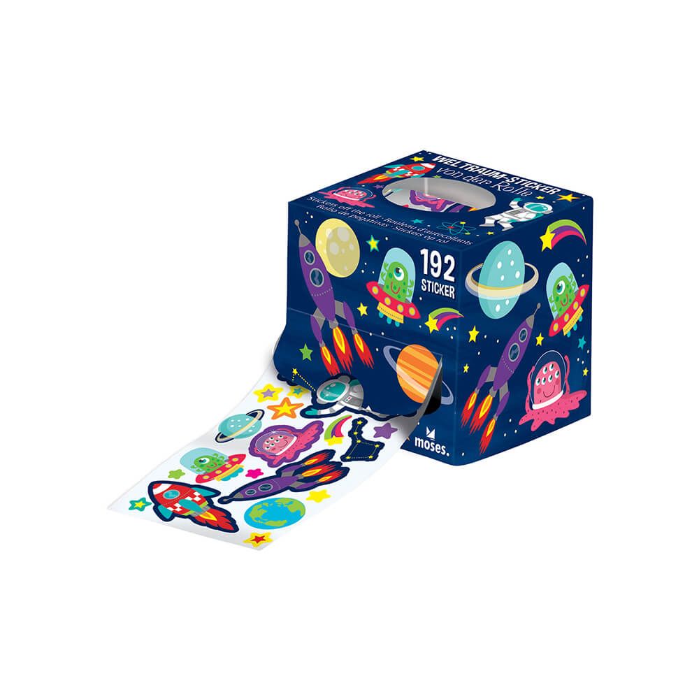 PEGATINAS EN ROLLO Moses - María Lápiz