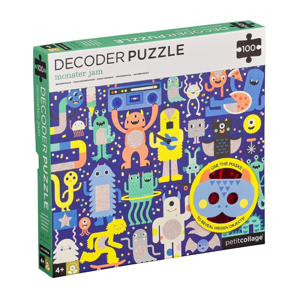 PUZZLE MONSTER JAM Petit Collage - María Lápiz
