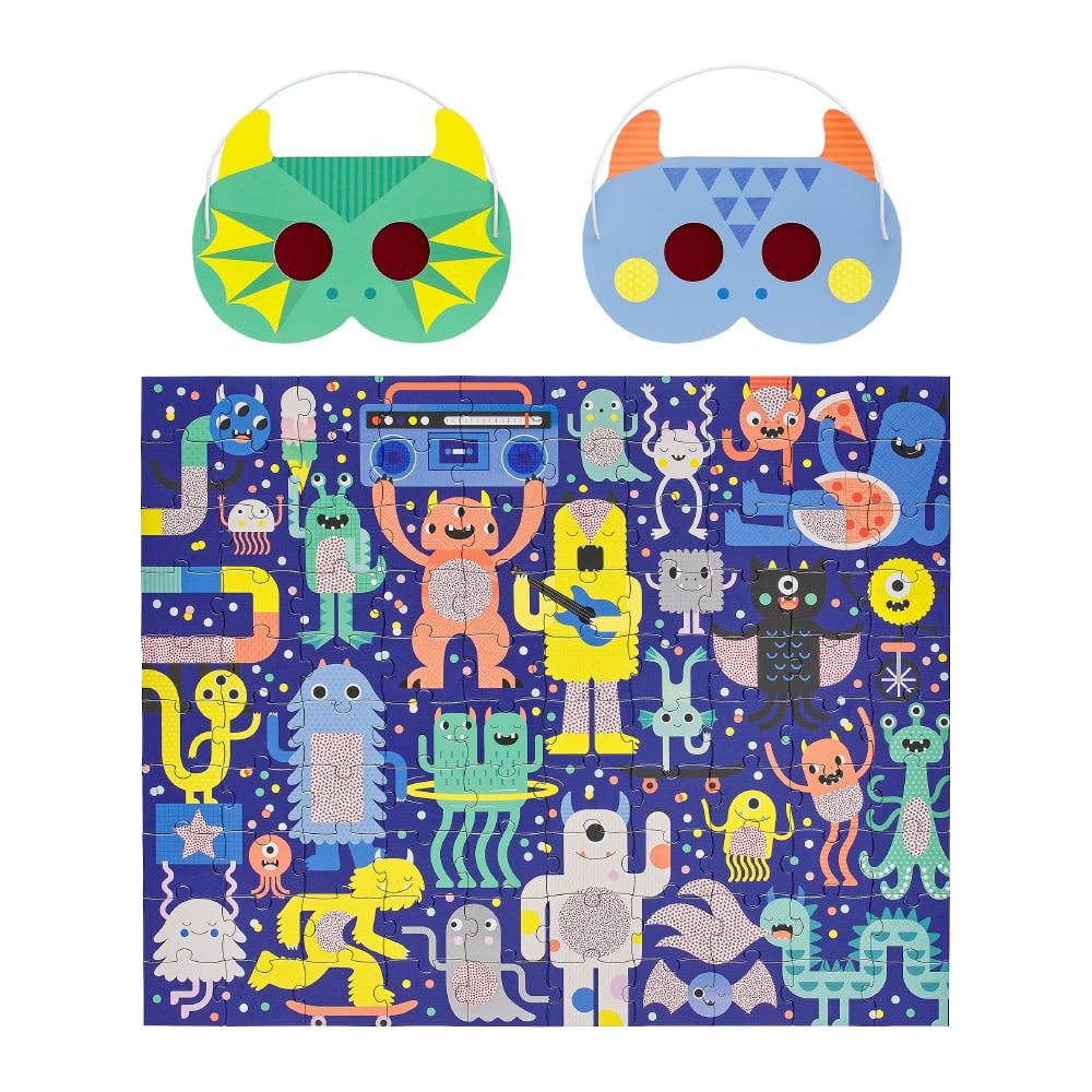 PUZZLE MONSTER JAM Petit Collage - María Lápiz