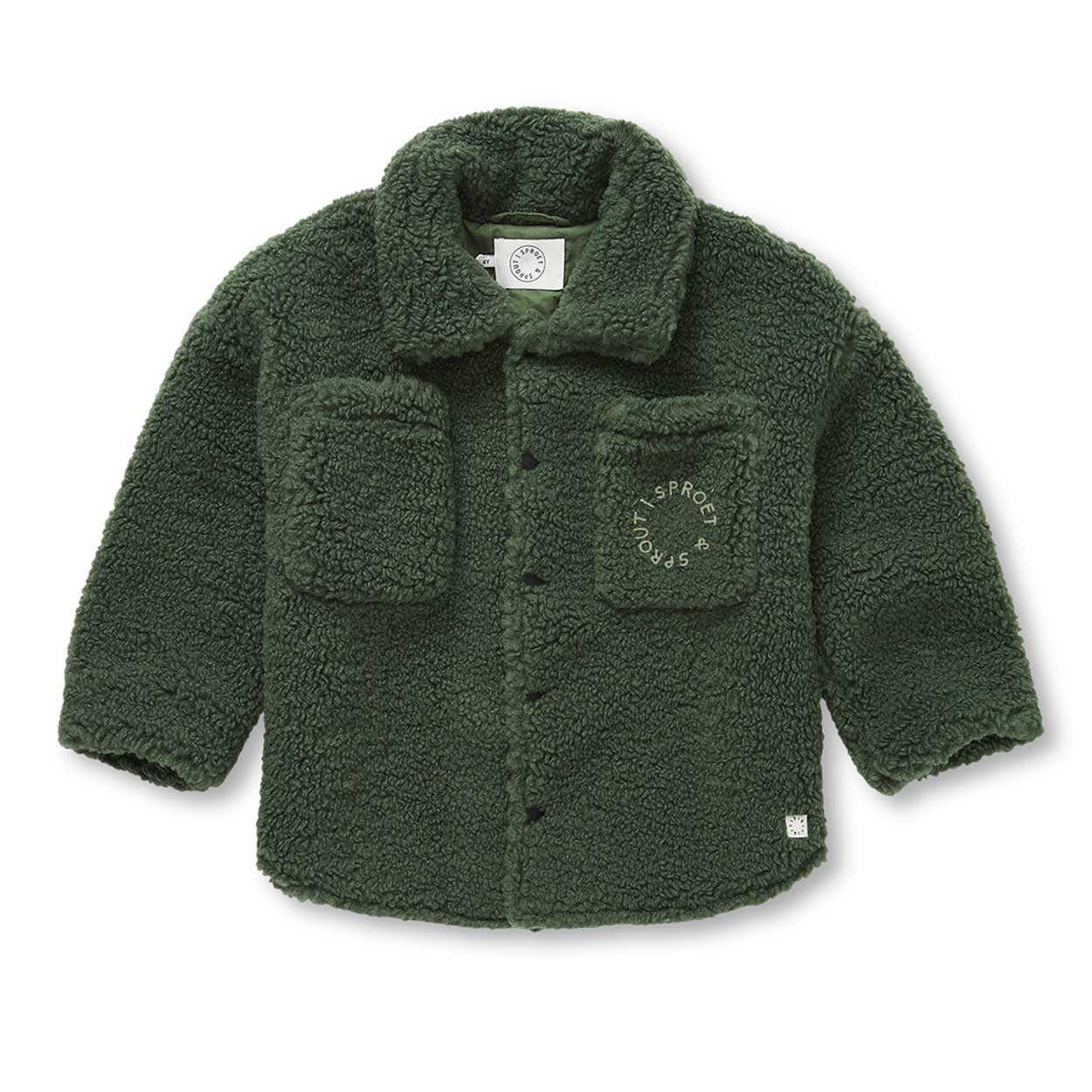 Sproet & Sprout CHAQUETA BORREGUITO VERDE - María Lápiz